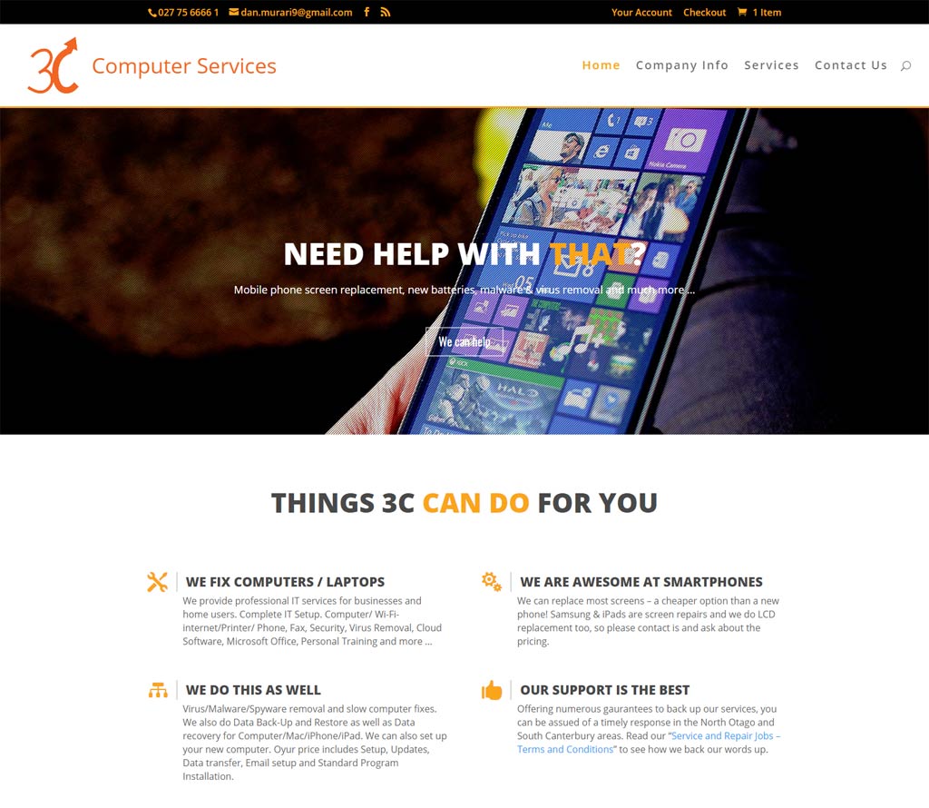 3C Computer Services Company - Medlicott Design