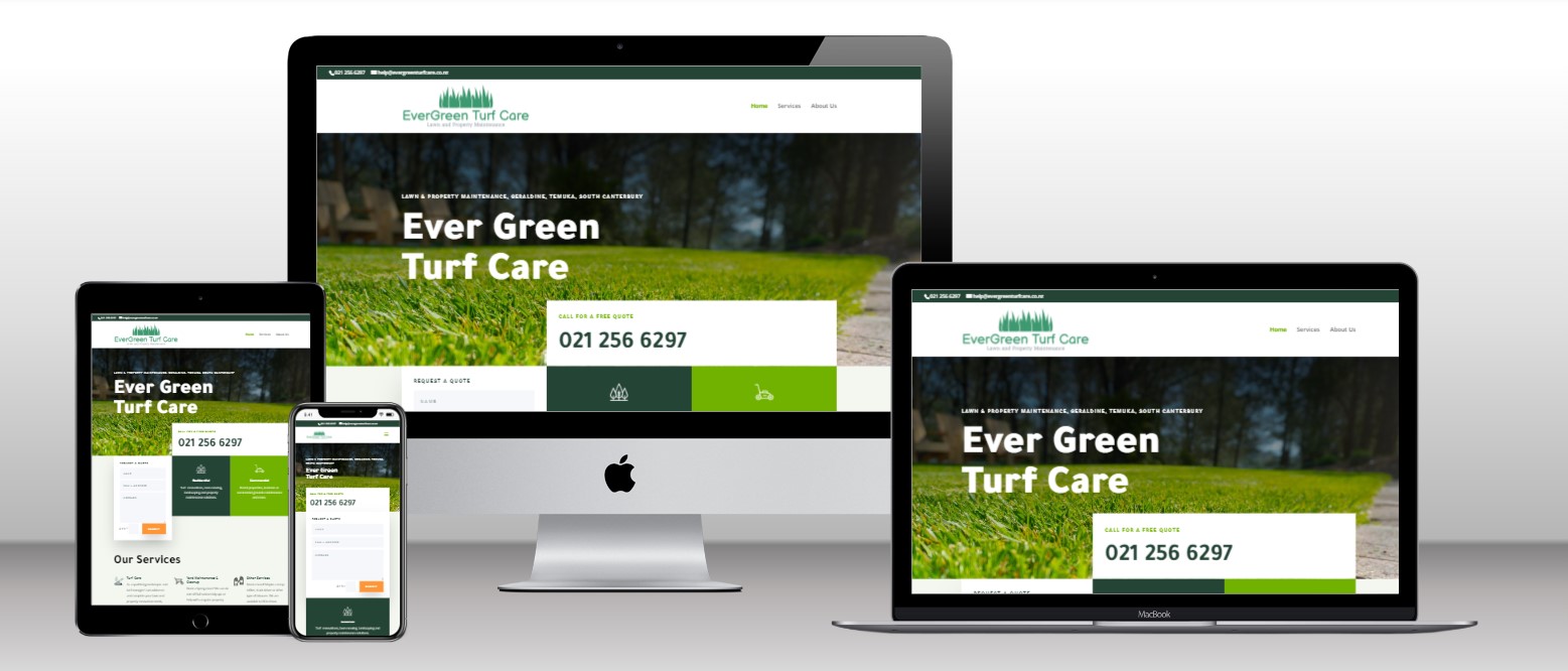 Ever Green Turf Care - Medlicott Design